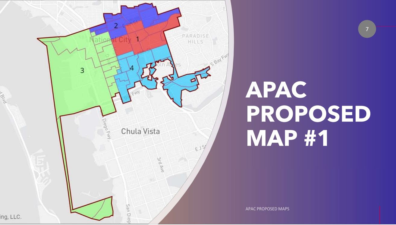 APAC’s Proposed Map – District Voting Now